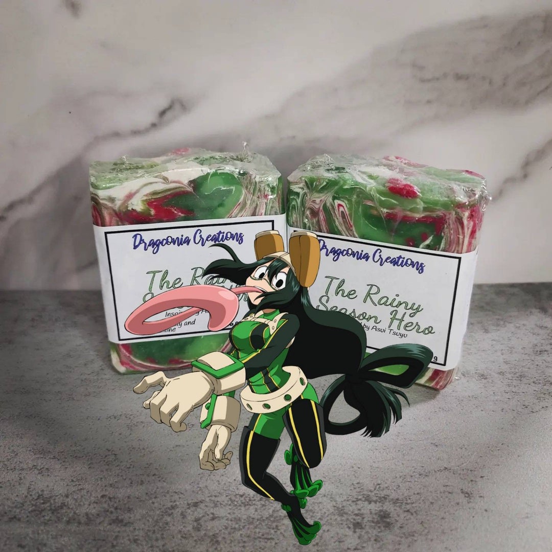 Rainy Season Hero Artisan Soap Bar Soap Anime-inspired Soap - Etsy