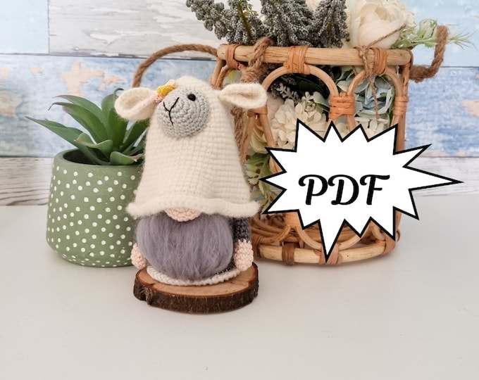 Cow Gnome Crochet Pattern, Amigurumi Cow Pattern - Etsy