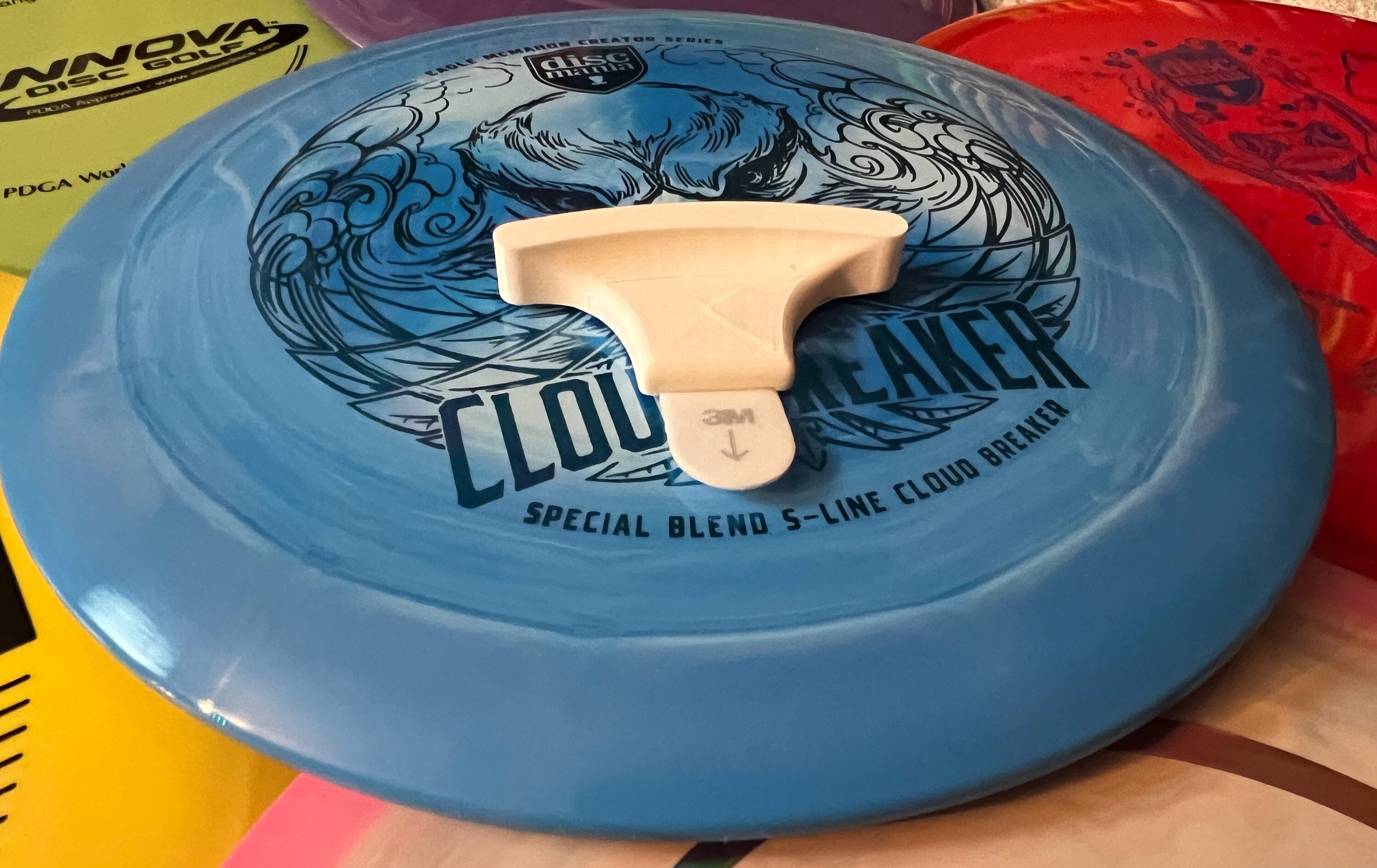 Disc Golf Wall Hanger. Uses Command Strip included for Fastener. - Etsy