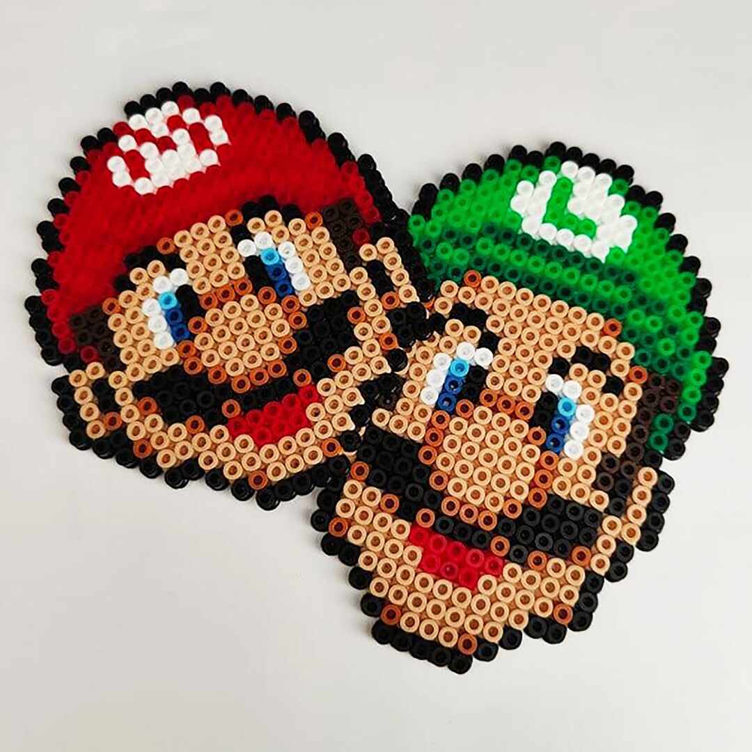 Super Mario Brothers Coasters - Etsy