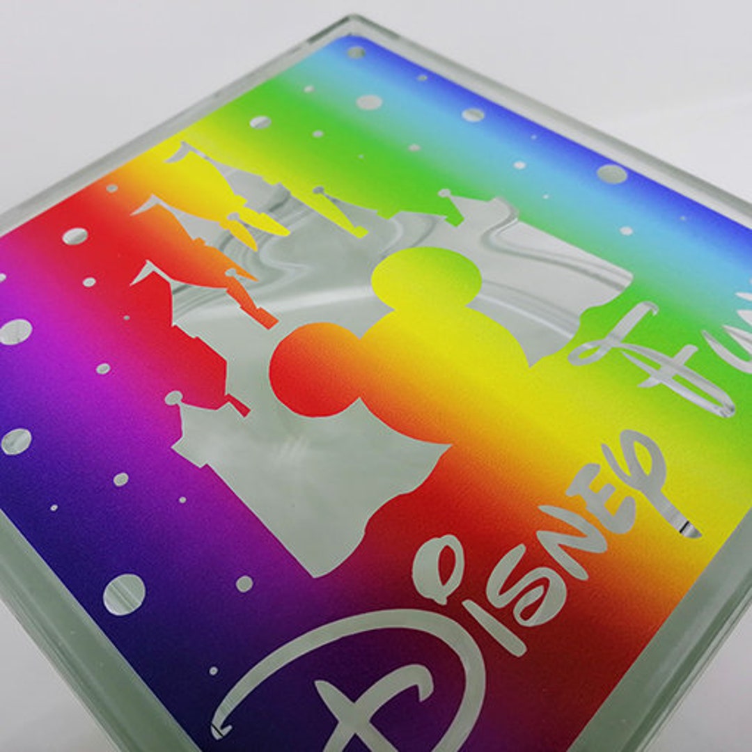 Glass Rainbow 'disney Fund' Money Box Small Can Be - Etsy Denmark