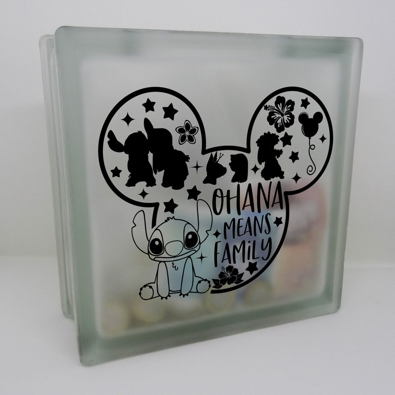 Lilo & Stitch 'ohana' Money Box - Etsy UK