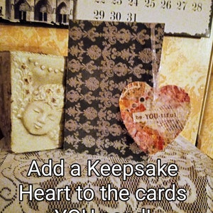 Keepsake Heart to Uplift & Encourage/add a Keepsake Heart to a Greeting ...