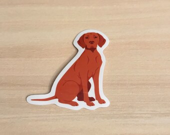 Vizsla Dog Luv Dean Russo Pop Art Glossy Vinyl Sticker Laptop - Etsy