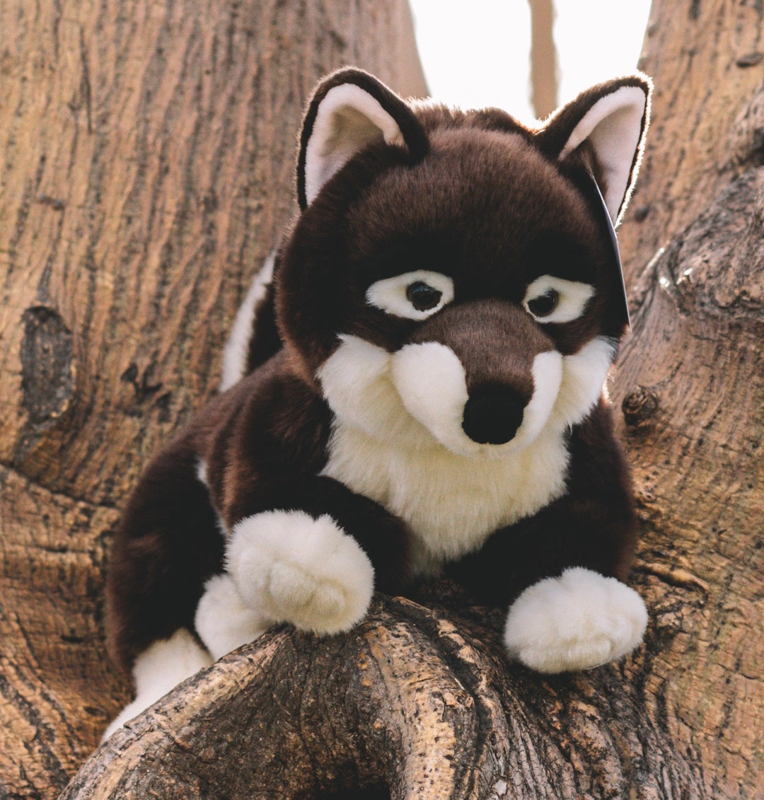 Wolf Dog Plush 15in by Prime Shiba- Embry - Etsy
