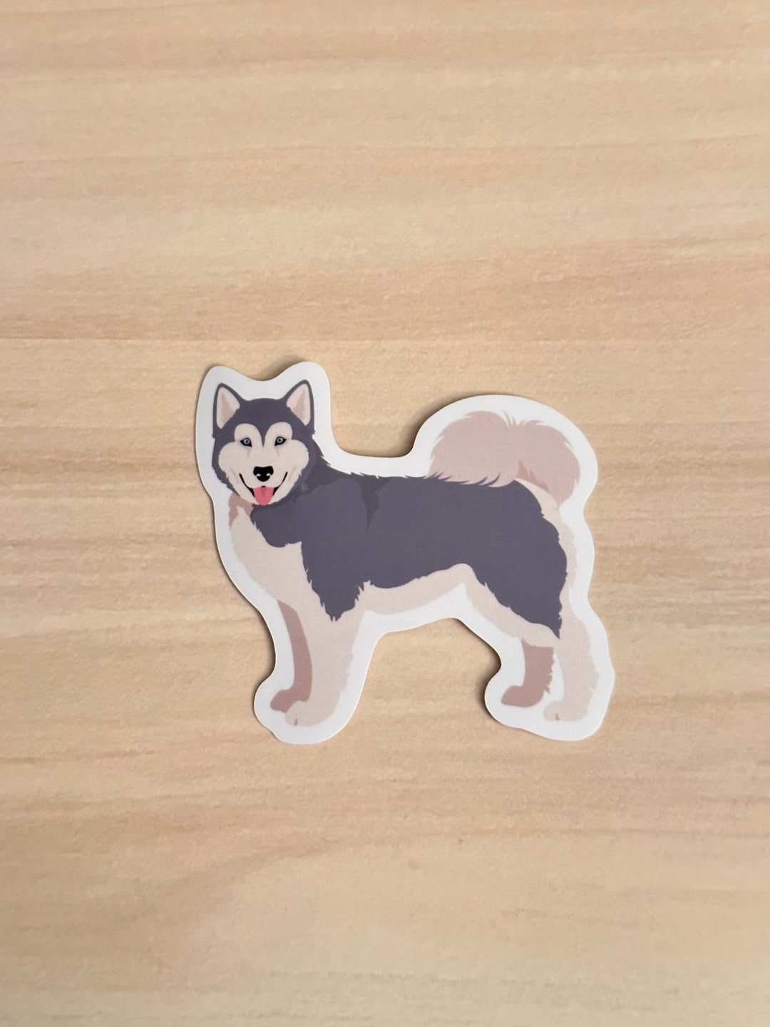 Canadian Inuit Dog Sticker - Etsy