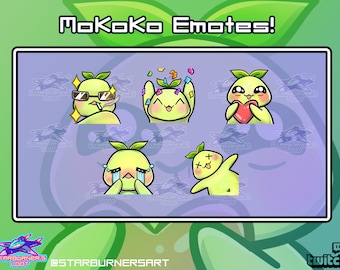 Mokoko Emote Set 2 for Twitch / Mokoko Seed/ Lost Ark/ Twitch, Discord ...