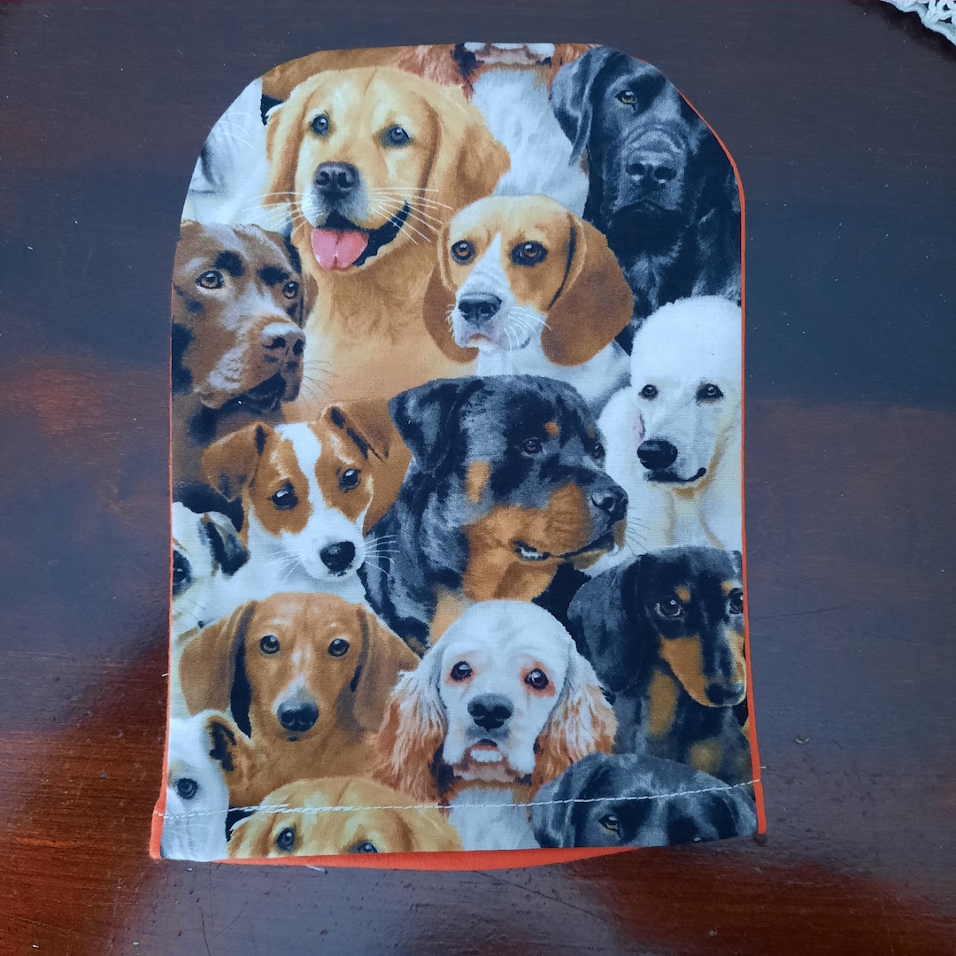 Doggy Love Stoma Bag Cover. 8" (20cm) Length X 2 1/2" (6cm) Flange ...