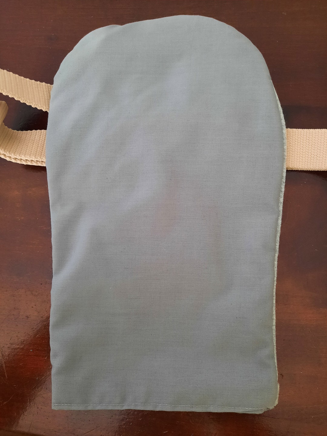 Stoma Bag Cover, Grey With Belt Holes. 2 Flange hole That Goes Around ...