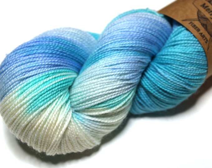 Vaporeon Eeveelution Pokémon Superwash Sock Yarn - Etsy