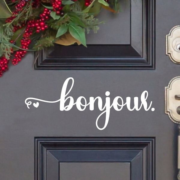 Bonjour - Etsy