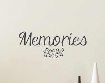In Loving Memory Text Vinyl Wall Decal or Car Sticker Mv003et - Etsy