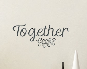Together Sign, Together Wood Sign, Together Wall Decor, Thanksgiving ...