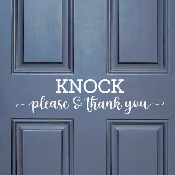 Please Knock - Etsy