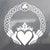 Claddagh Ring Friendship Loyalty Love Vinyl Decal Claddagh Sticker ...