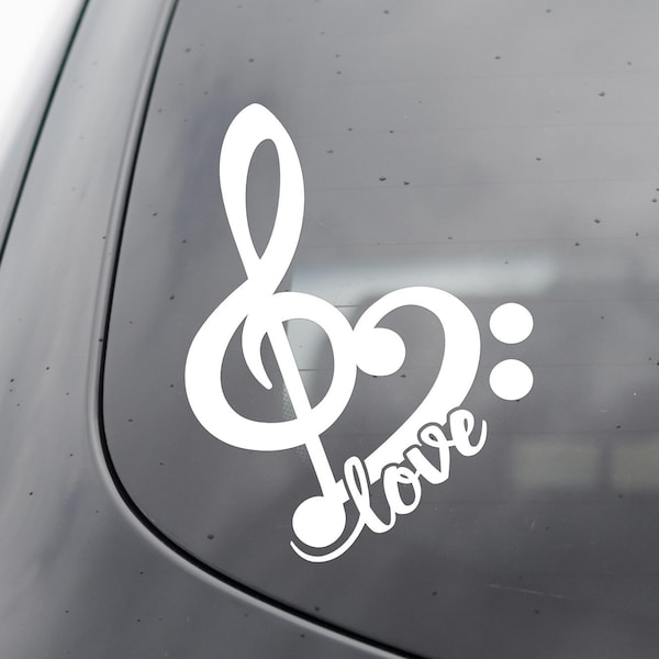Music Car Decal - Etsy