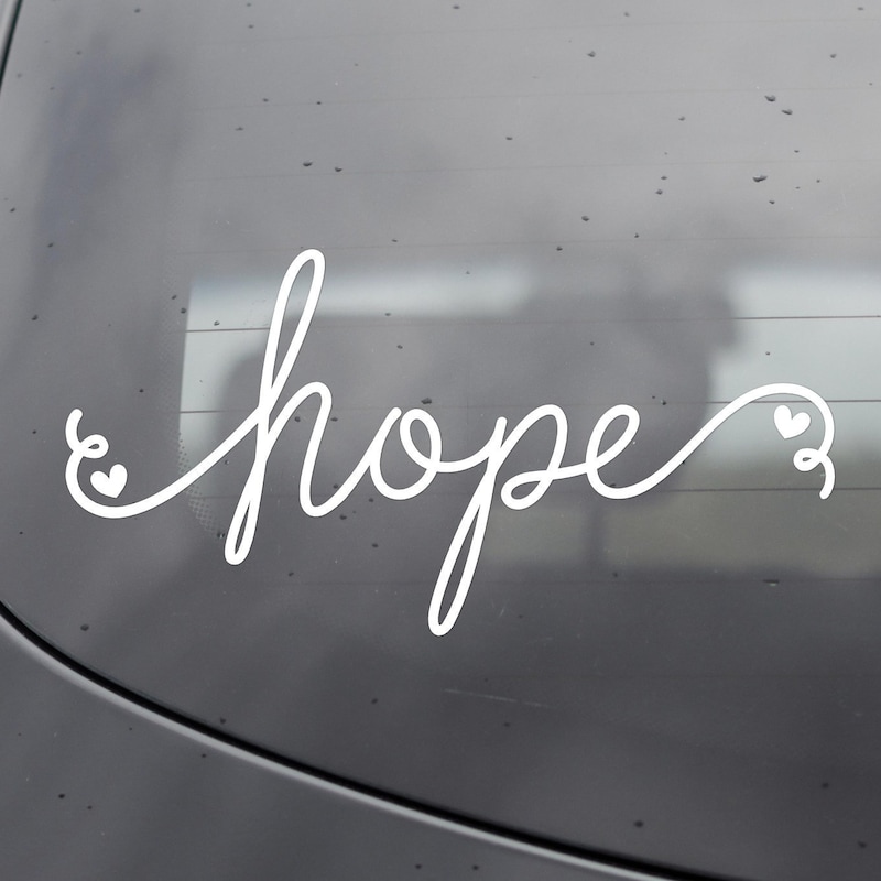 Hope Wall Decal - Etsy
