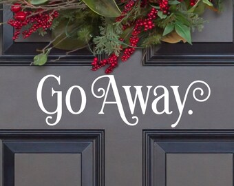 No Soliciting Sign No Solicitation Vinyl Decal Sticker No - Etsy