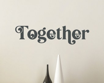 Together Sign, Together Wood Sign, Together Wall Decor, Thanksgiving ...