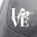 LOVE Vinyl Decal LOVE Sticker Stacked Love Vinyl Decal Stacked Love ...
