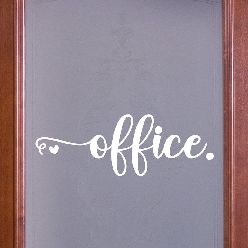 Office Wall Decal - Etsy