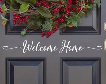Welcome Home Sticker - Etsy