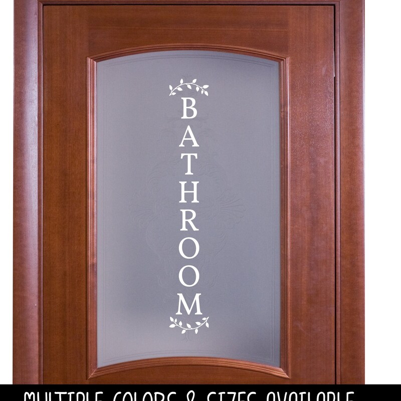 Bathroom Vinyl - Etsy