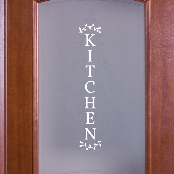 Kitchen Wall Decal - Etsy