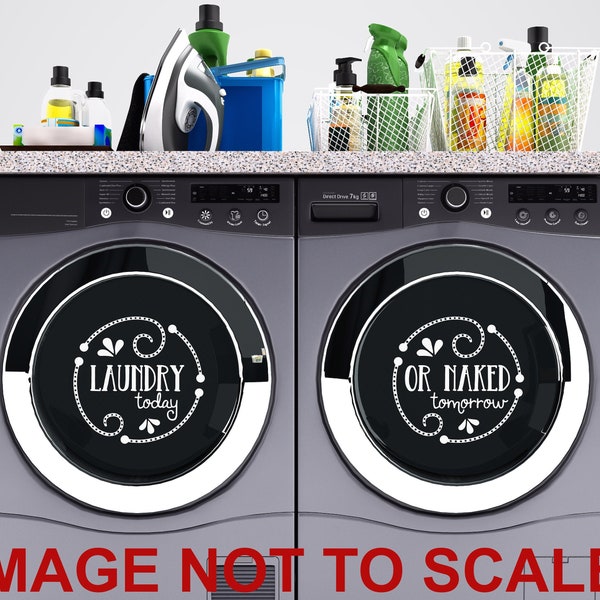 Washer Decal - Etsy