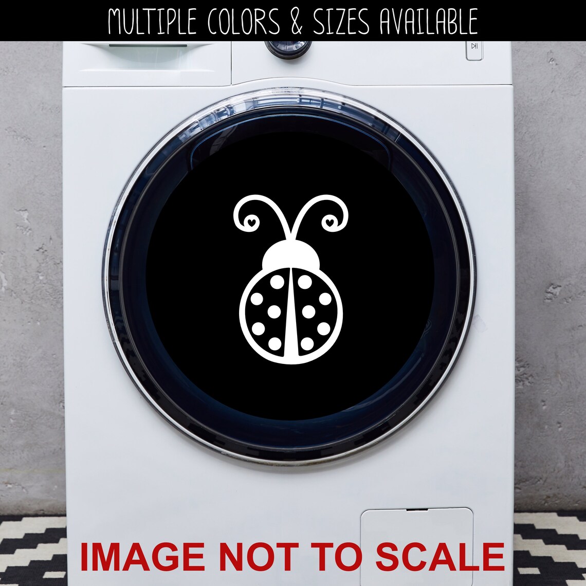 Lady Bug Vinyl Decal Lady Bug Decal Lady Bug Car Decal - Etsy