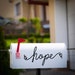 Hope Cursive Heart Vinyl Decal Hope Car Decal Hope Sticker Hope Wall ...