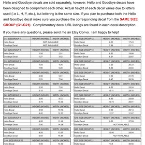 Cursive Goodbye Heart Decal - Goodbye Heart Sticker - Goodbye Front ...