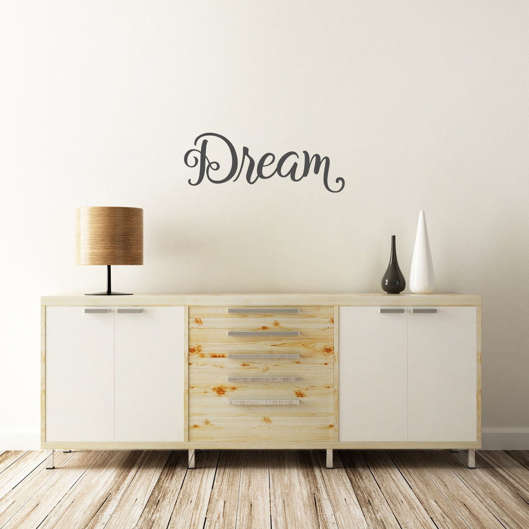 Whimsical Dream Vinyl Decal - Dream Car Decal - Dream Sticker - Dream ...