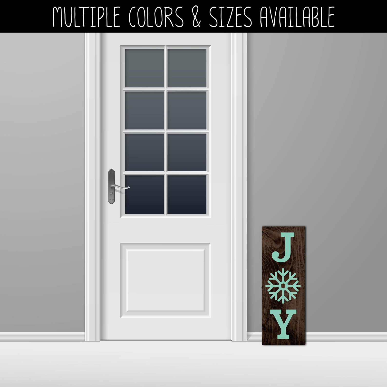 Vertical Joy With White Snowflake Decal - Vertical Joy Vinyl Sticker ...