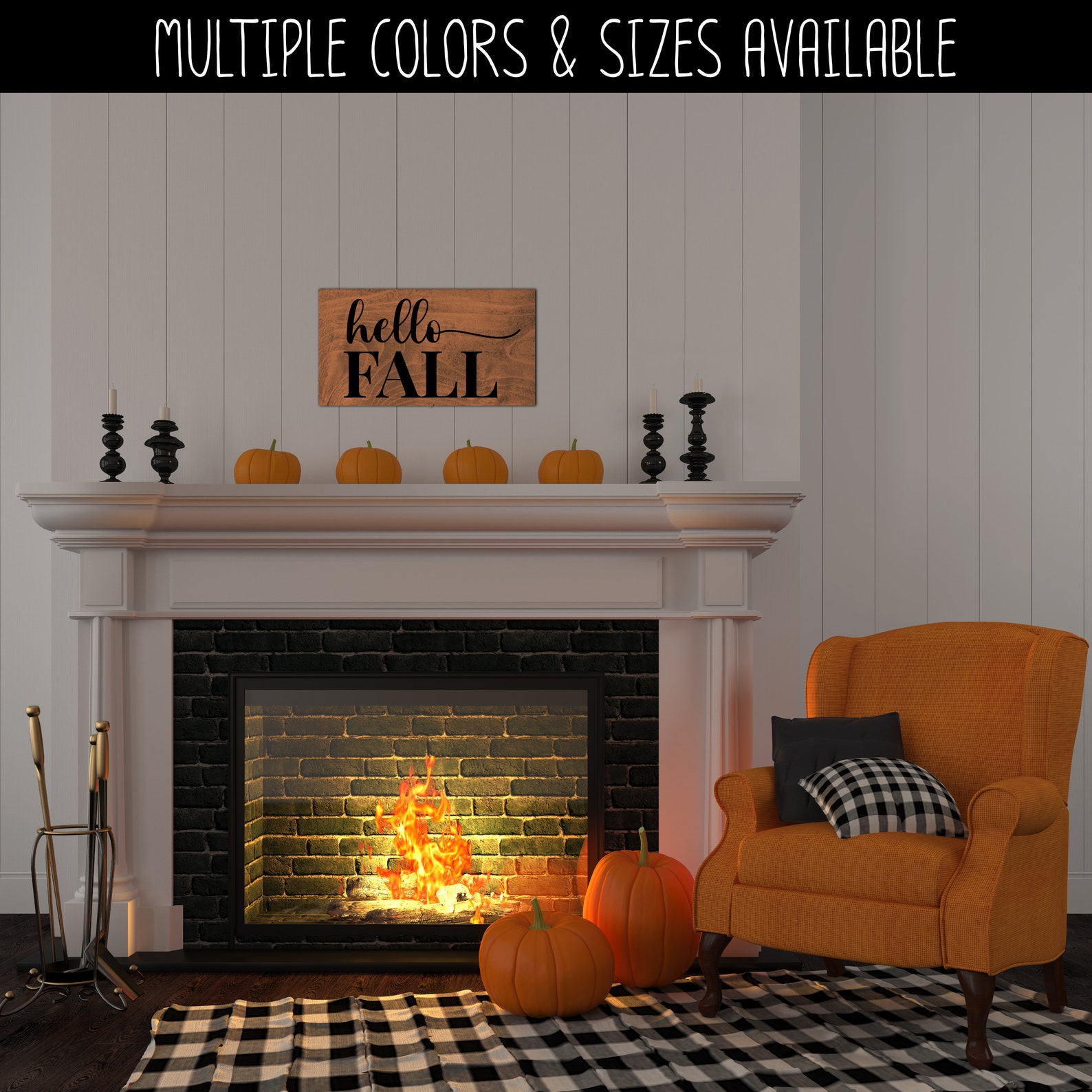 Hello Fall Cursive W/tail Vinyl Decal Hello Fall Vinyl - Etsy