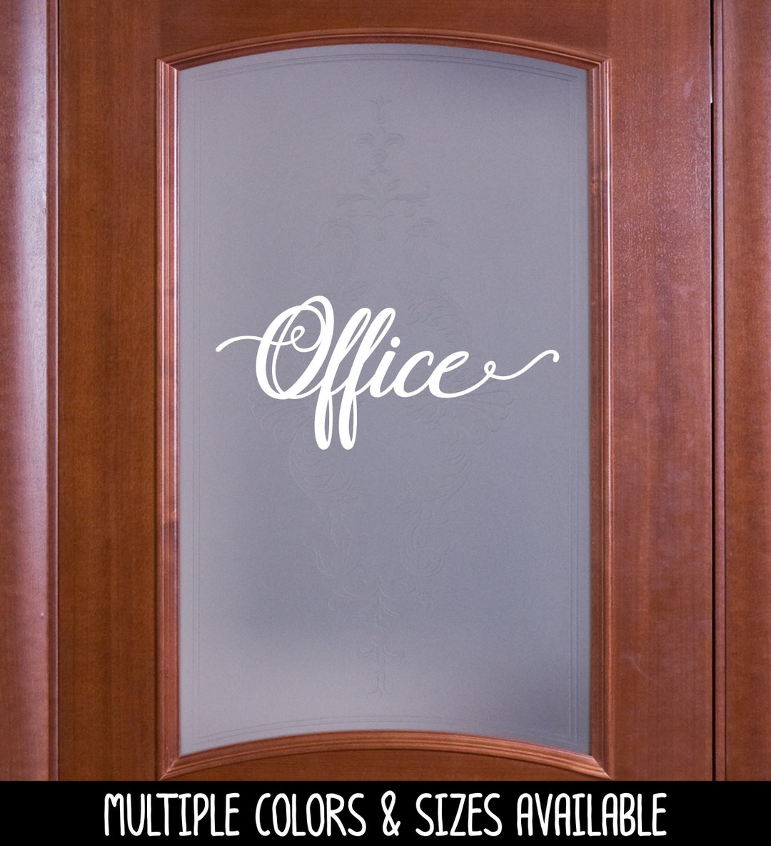 Office Vinyl Decal - Office Sticker - Office Decal - Office Wall Decal ...
