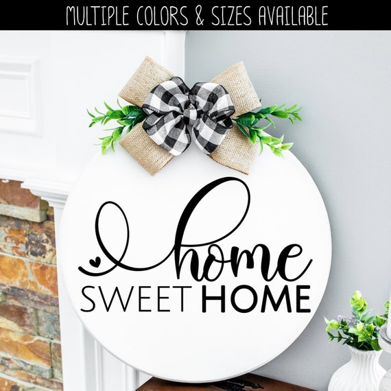 Home Sweet Home Vinyl Decal Home Sweet Home Sticker Home - Etsy