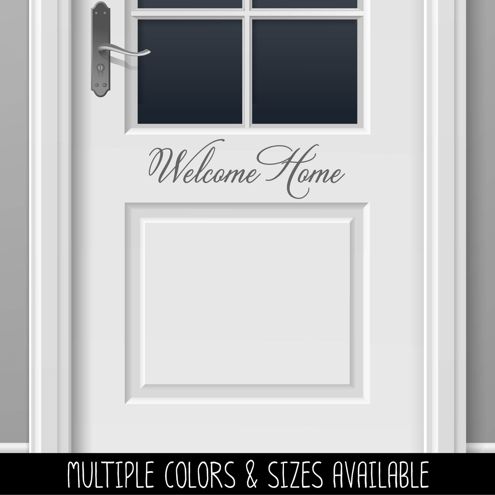 Welcome Home Vinyl Decal Welcome Home Sticker Welcome Home - Etsy