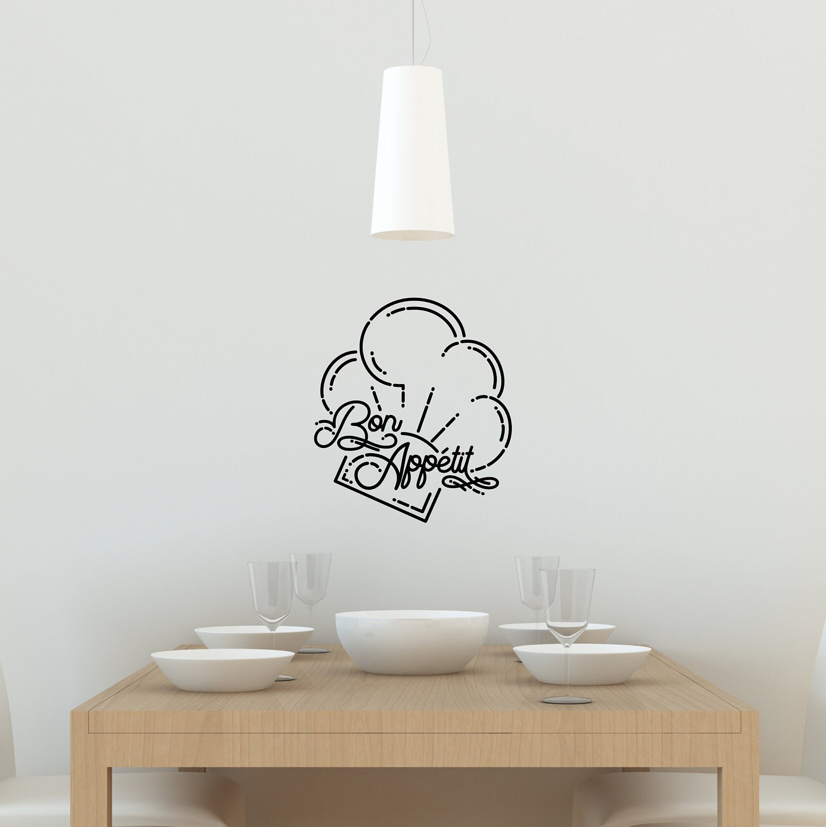 Bon Appetit Chef Hat Decal Bon Appetit Chef Hat Sticker | Etsy