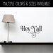 Ornamental Hey Y'all Decal - Ornamental Hey Y'all Vinyl Sticker - Hey Y ...