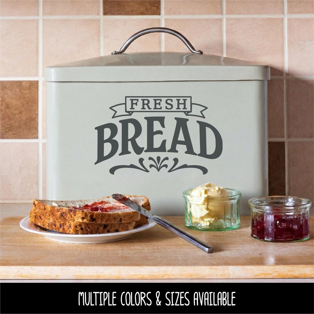 Fresh Bread Decal - Fresh Bread Sticker - Kitchen Decal - Kitchen ...