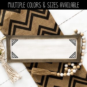 Decorative Striped Corner Vinyl Decal - Set of 4 Corners - Decorative ...