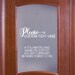 CUSTOM Please Custom Text Here Vinyl Decal custom Please and Thank You ...
