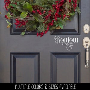 Ornamental Bonjour Decal - Ornamental Bonjour Vinyl Sticker - Bonjour ...