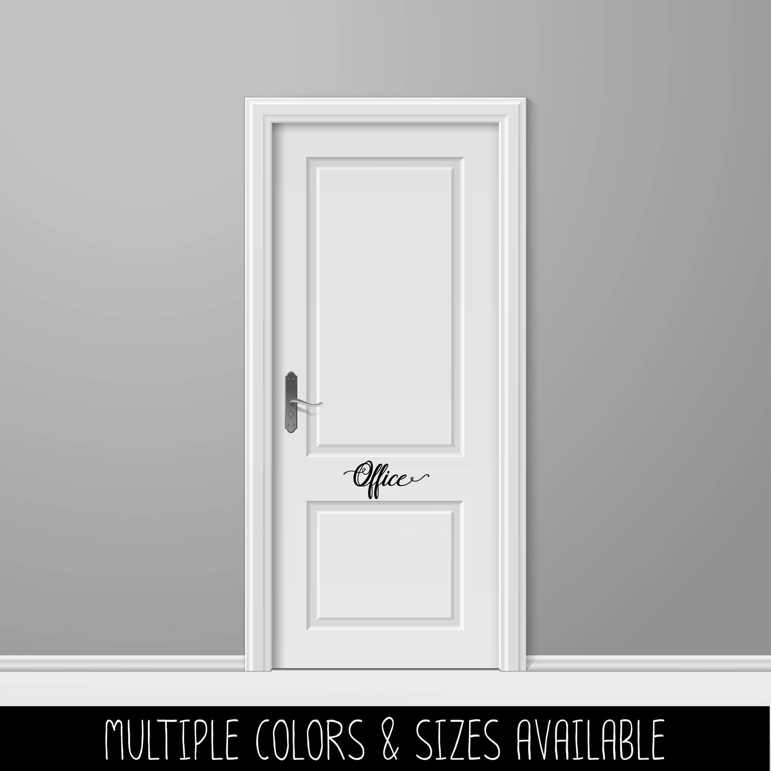 Office Vinyl Decal - Office Sticker - Office Decal - Office Wall Decal ...