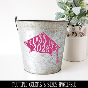 2028 Graduation Cap Decal, 2028 Grad Decal, 2028 Graduation Sticker ...