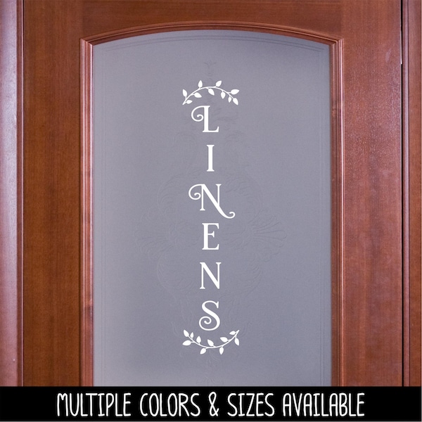 Linen Closet Sign - Etsy