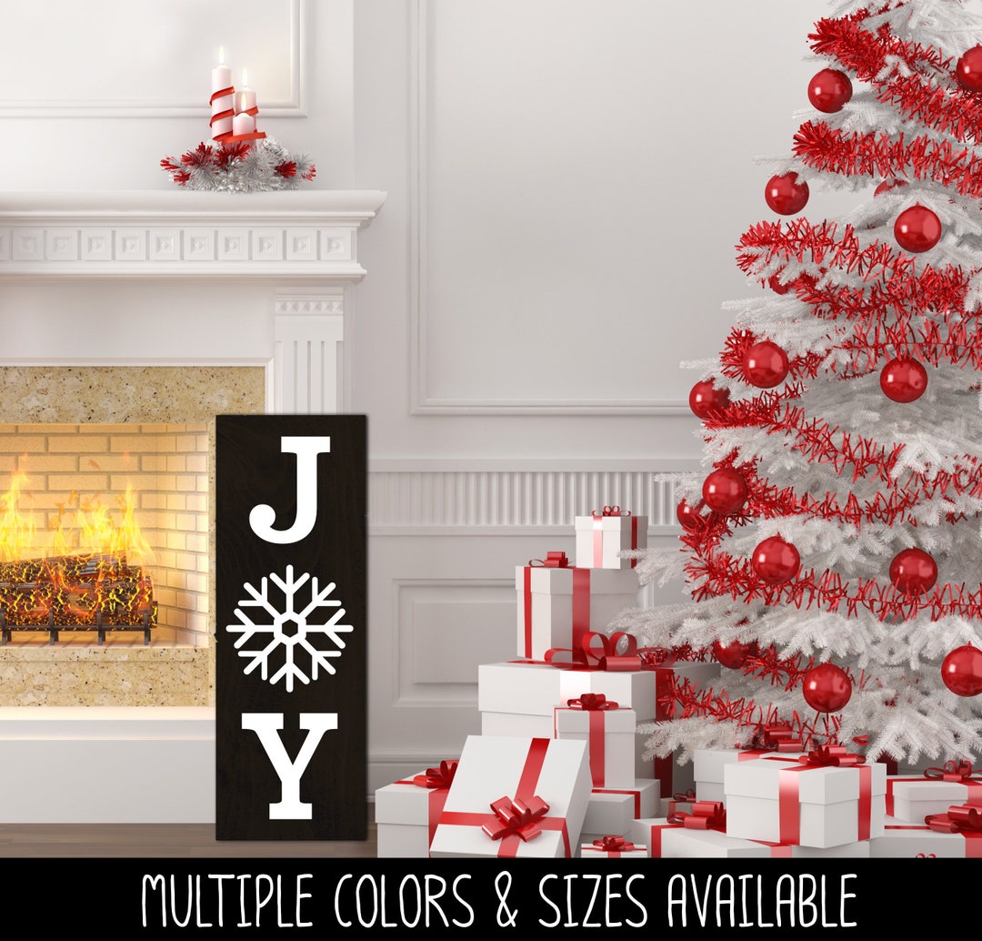 Vertical Joy With White Snowflake Decal - Vertical Joy Vinyl Sticker ...