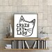Crazy Cat Lady Vinyl Decal - Cat Decal - Crazy Cat Lady Car Decal ...