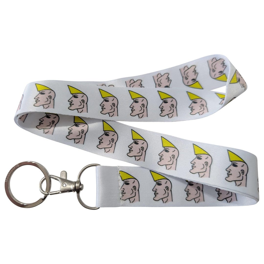 Chad Meme Keychain Lanyard - Etsy